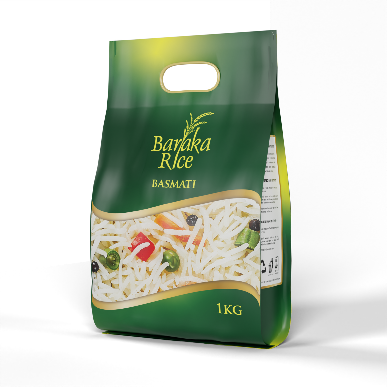 Basmati Rice 1KG – Baraka Rice